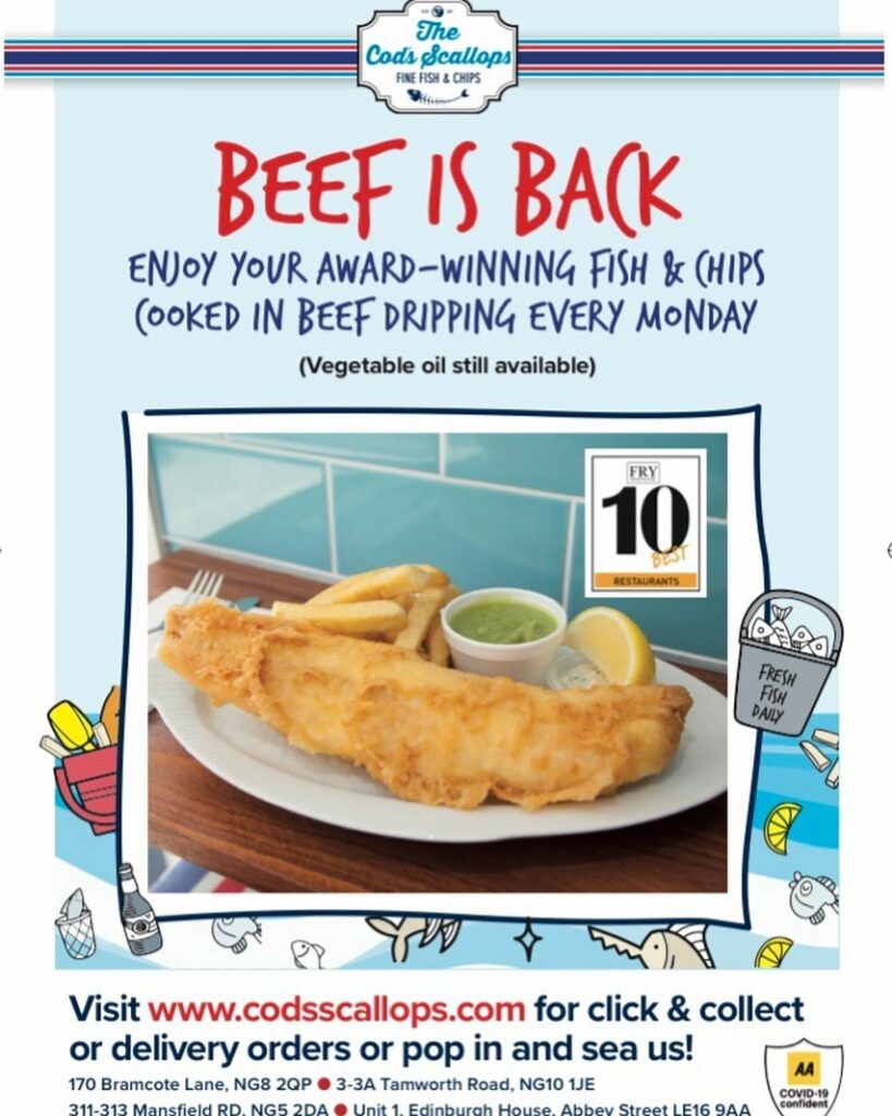 The Cod's Scallops - Instagram Post Image